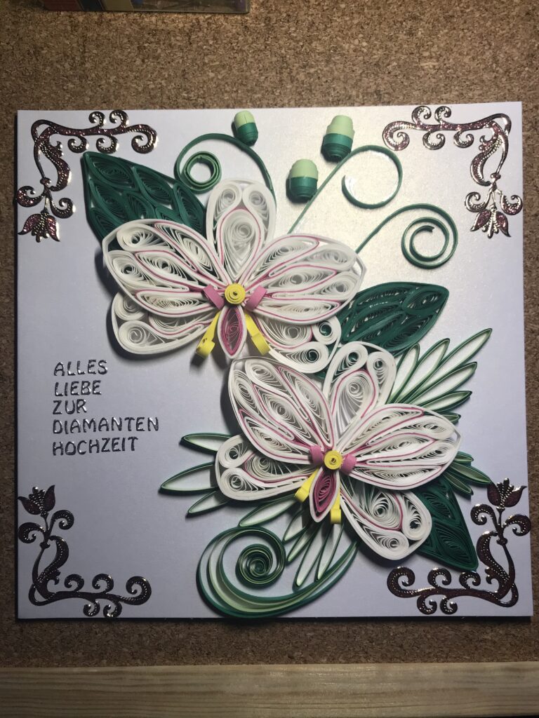 Große Karten – Sarahs Bastelwerke